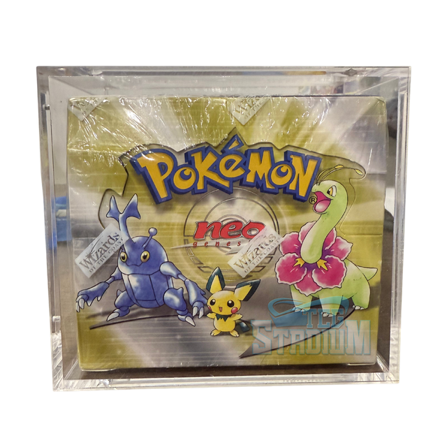 CERTIFIED AUTHENTIC Sealed Neo Genesis Unlimited Pokemon Cards Booster ...